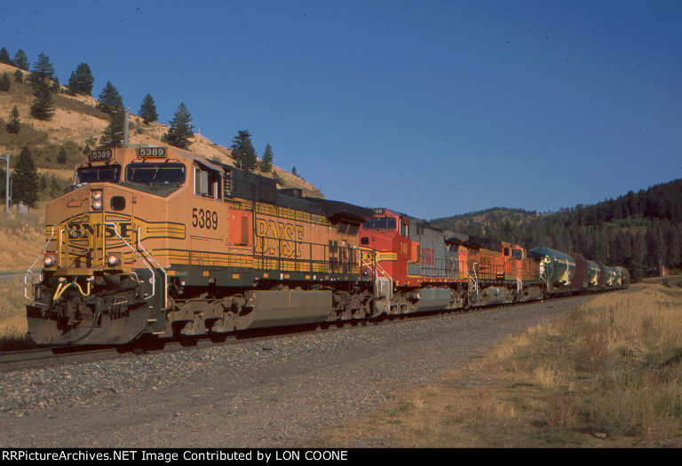 BNSF 5389 Montana Action